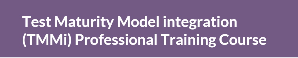 TMMi Professional Course Register